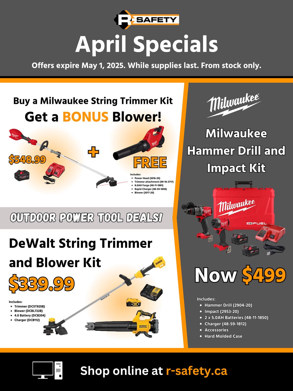 R Safety Sales - April 2025 — R-Safety