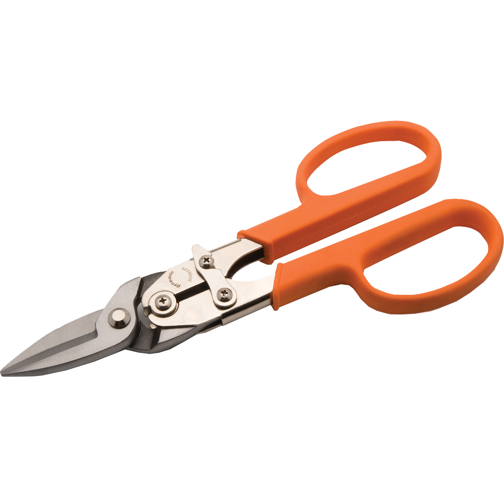 8" COMPOUND TIN SNIPS-STRAIGHT — R-Safety
