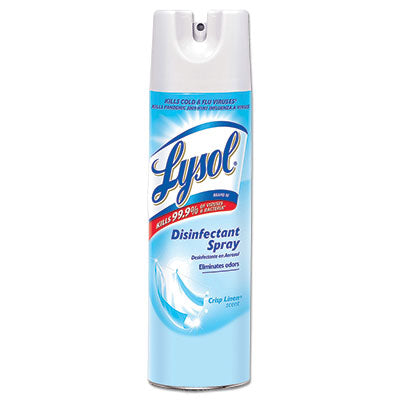 LYSOL SPRAY CRISP LINEN 12/CASE — R-Safety
