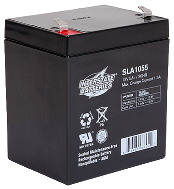 BATTERY 12V/5AH SEALED LEAD ACID — R-Safety