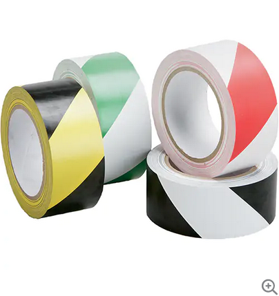 WARNING TAPE 6" YELLO/BLACK — R-Safety