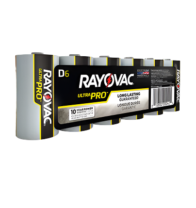 RAYOVAC D BATTERY 6/PACK — R-Safety