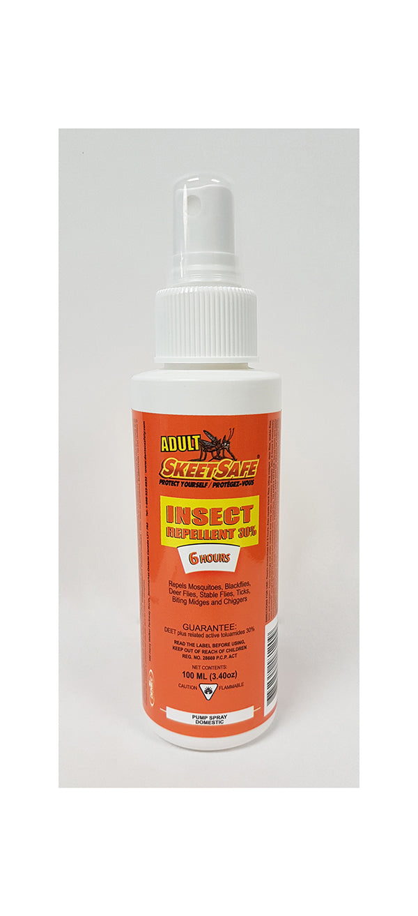 SKEETSAFE INSECT REPELLANT 100ML 30% DEET — R-Safety
