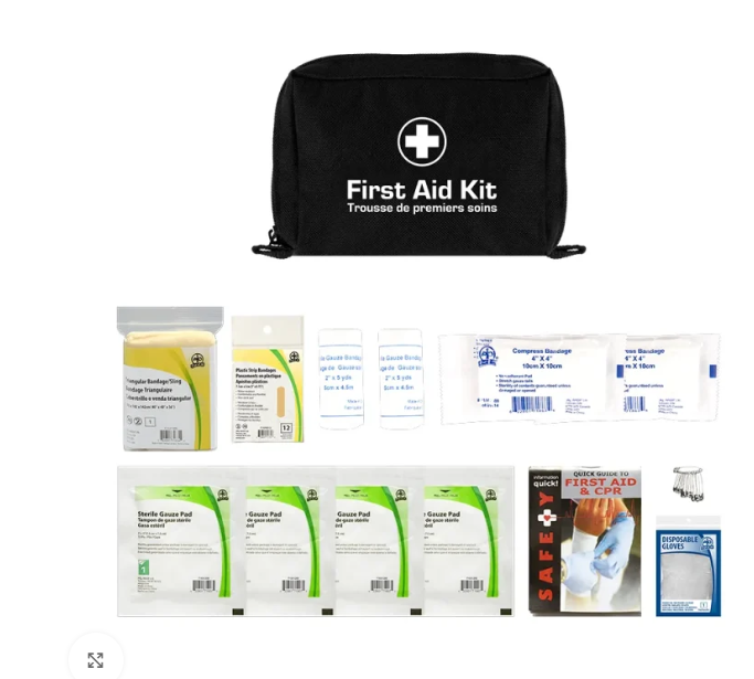 FIRST AID KIT 1-5 ONT WSIB NYLON — R-Safety